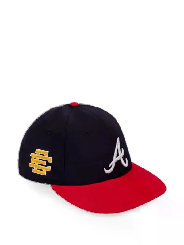 New Era X Eric Emmanuel Mlb Atlanta Braves Fitted Cap