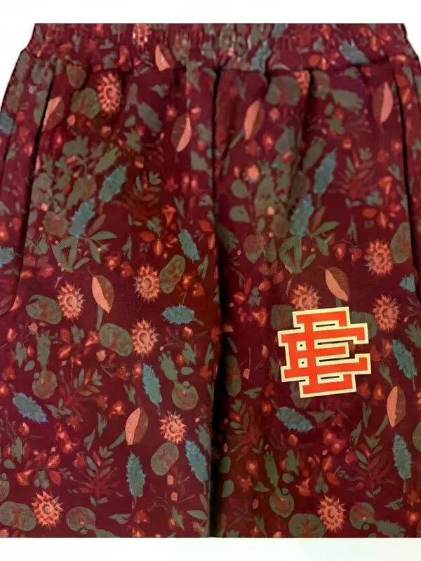 ERIC EMANUEL Floral-print Logo-detail Track Pants