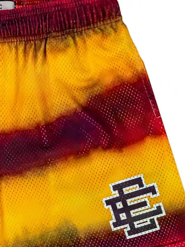 ERIC EMANUEL Logo Print Track Shorts