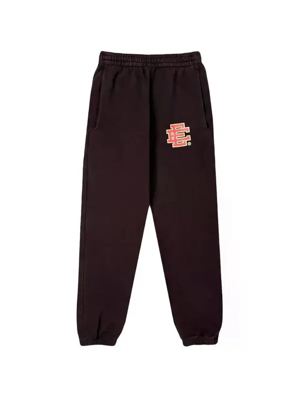 ERIC EMANUEL Logo-print Track Pants - Brown