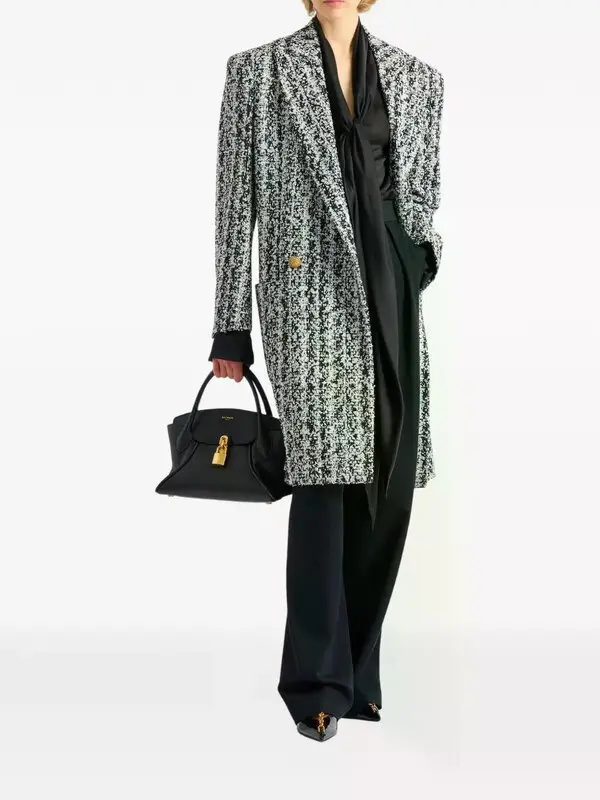 Balmain Silk Shirt With Tie Collar