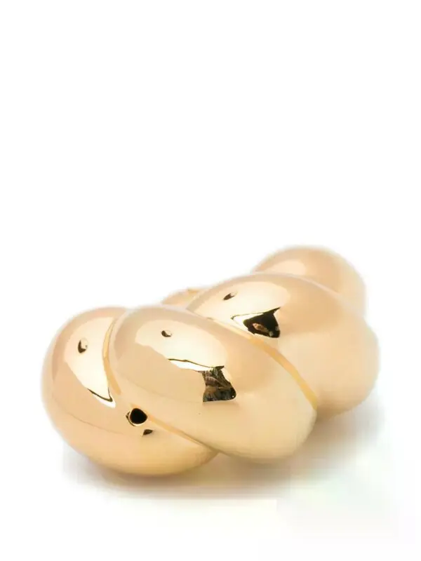 MARIA BLACK Polished -tone Chunky Layered Single Earring