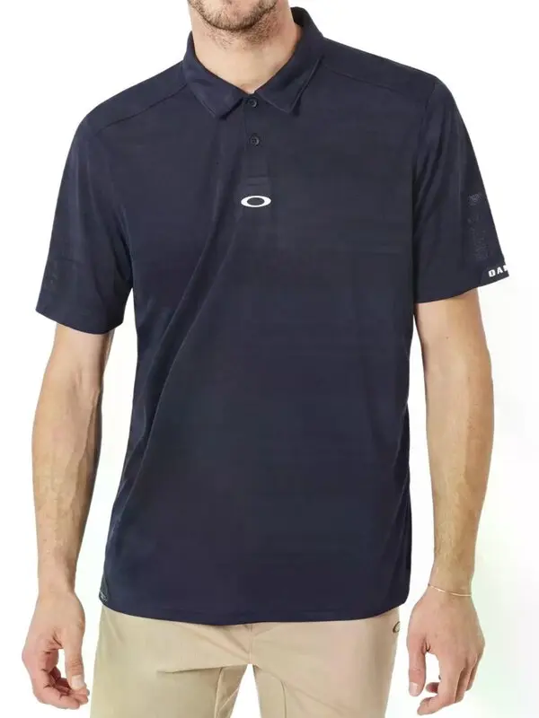 Oakley Aero Ellipse Logo-print Polo Shirt