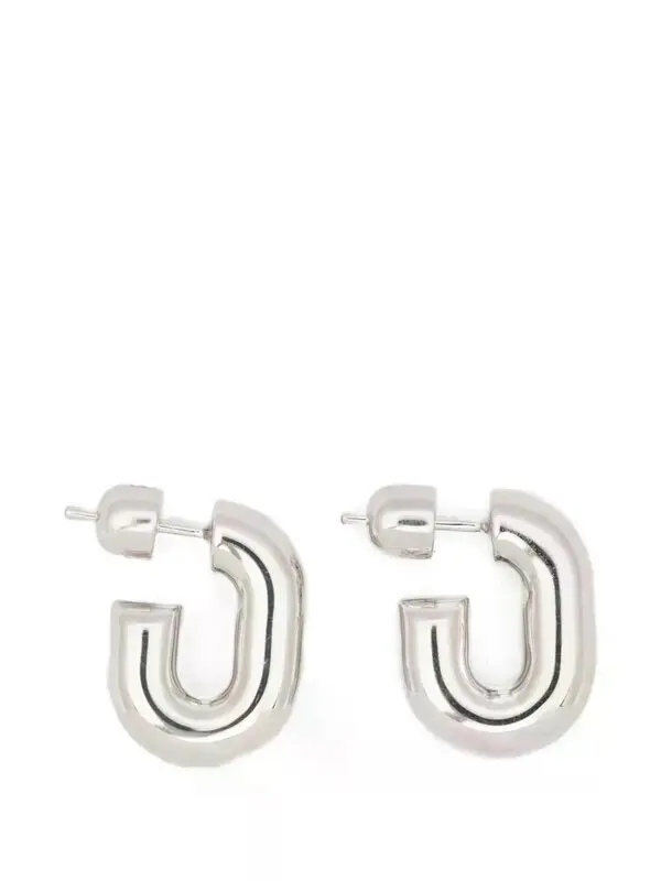 MARIA BLACK Forma Small Hoop Earrings - Silver