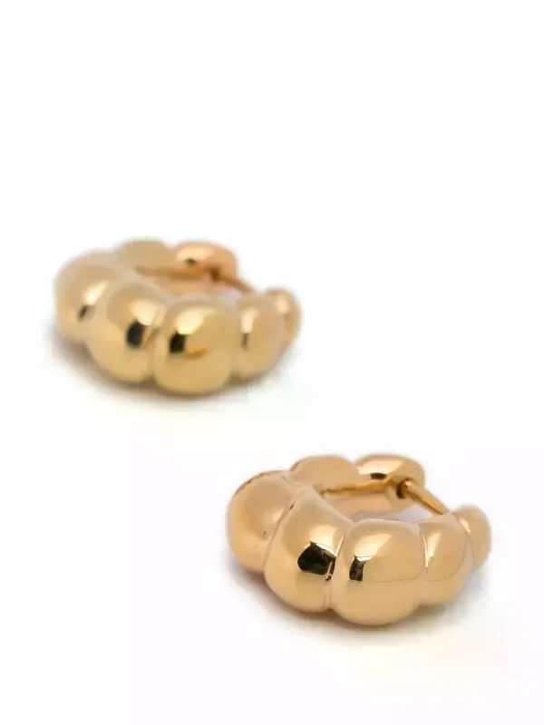MARIA BLACK Robe Huggie Earrings