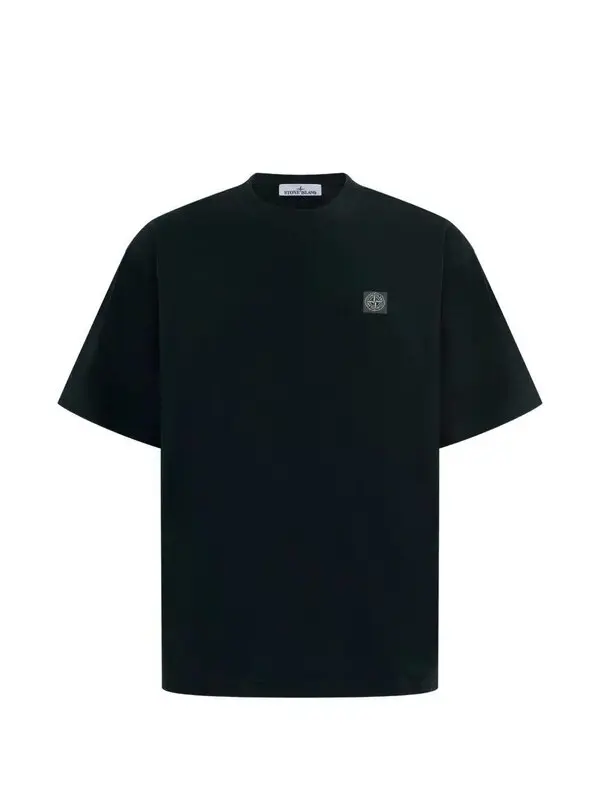 Stone Island Cotton T-shirt - Black