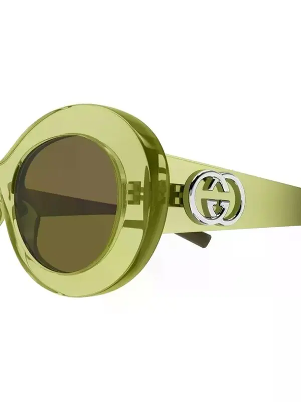 Gucci Oval-frame Sunglasses