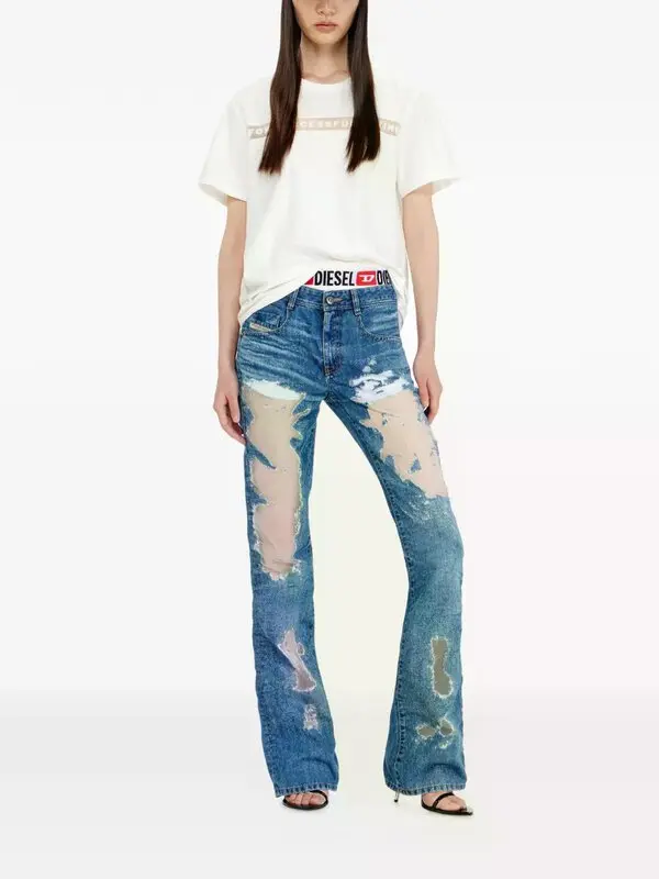 DIESEL® Slogan Print T-shirt