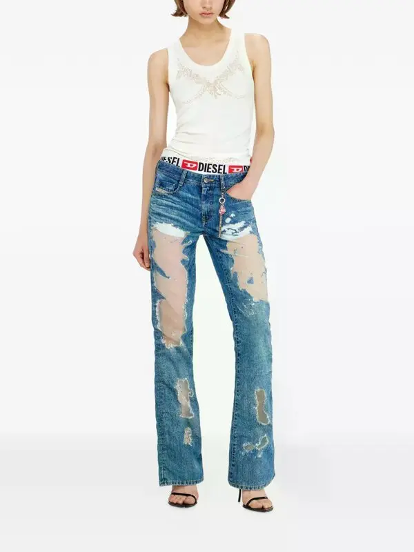 DIESEL® 1969 D-ebbey Distressed Jeans