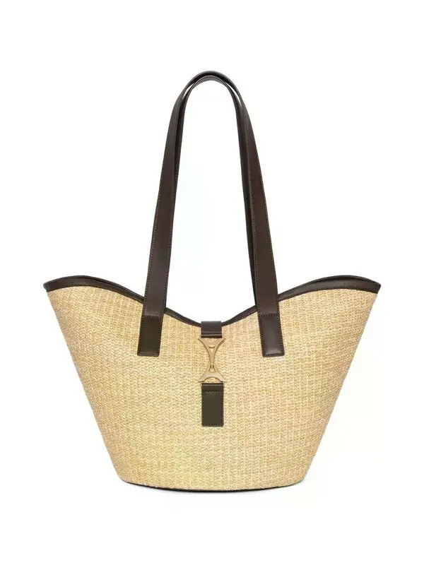 Manière De Voir Raffia Tote Bag - Neutrals