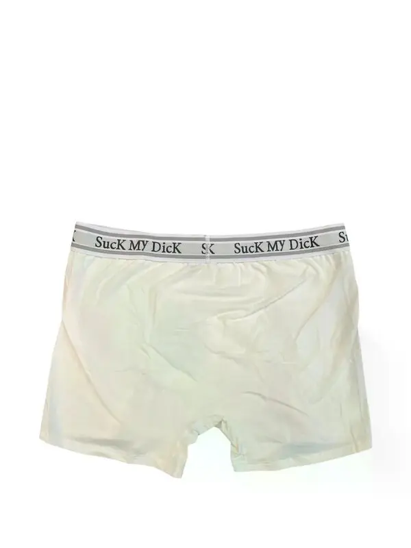 THUG CLUB Suck My Dick Logo-waistband Boxer Briefs
