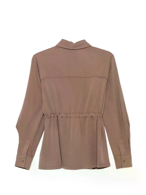 Max Mara Drawstring Waist Shirt