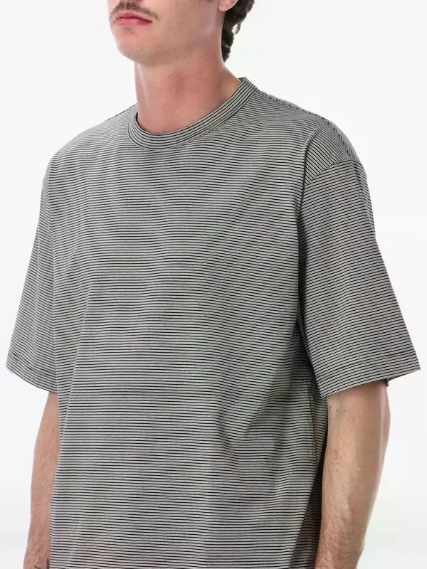 STILL BY HAND Striped Short-sleeve T-shirt