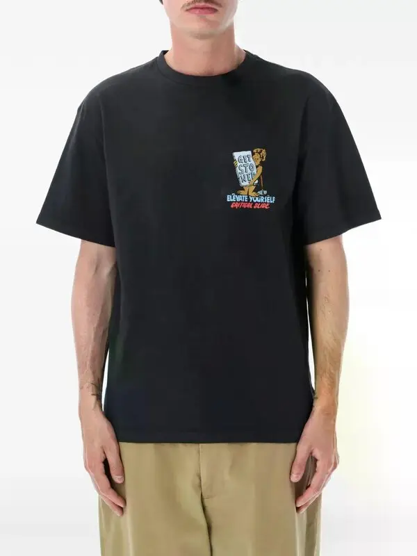 THE CRITICAL SLIDE SOCIETY Levitate Graphic-print T-shirt - Black