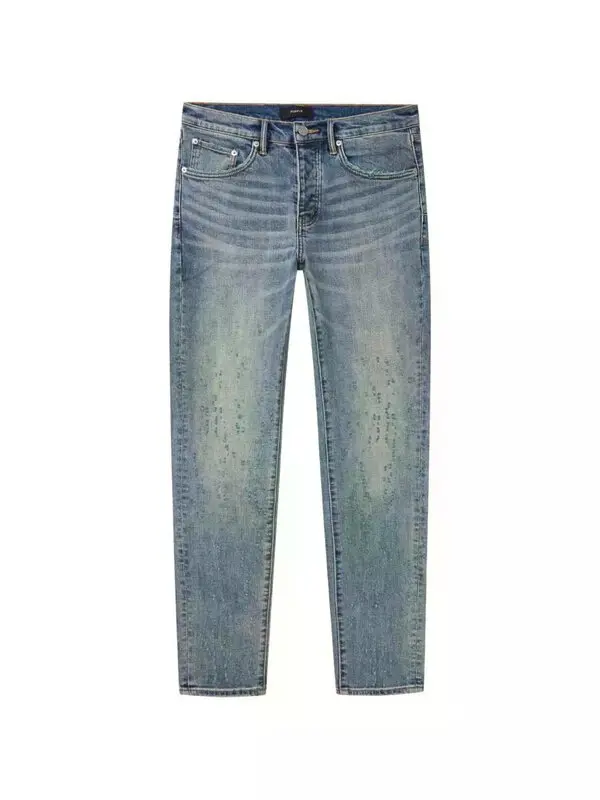 PURPLE BRAND P001 Weft Buckshot Jeans - Blue