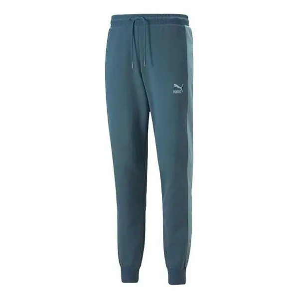 PUMA Logo Essential Track Pants - Green