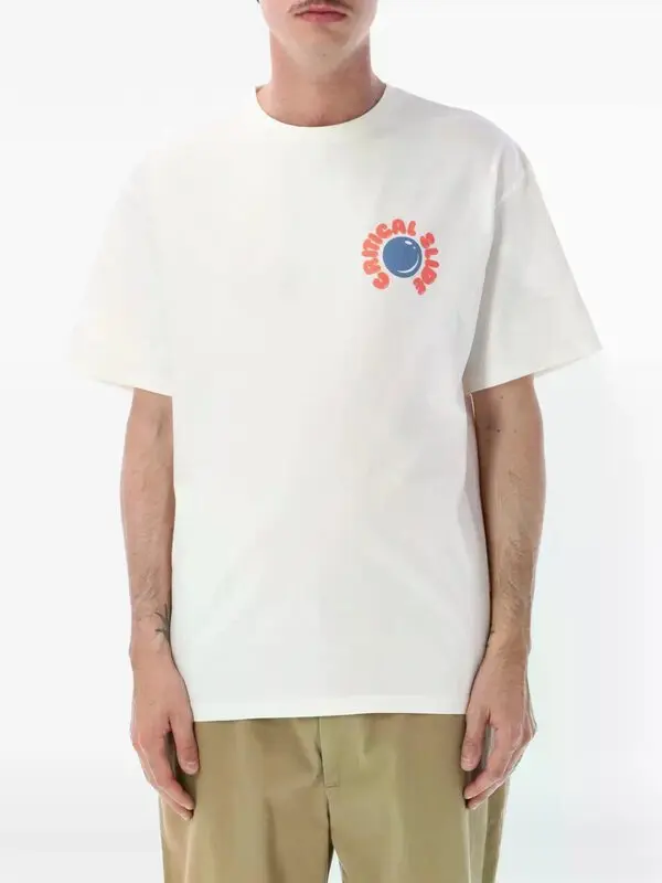 THE CRITICAL SLIDE SOCIETY Resin Graphic-print T-shirt - White