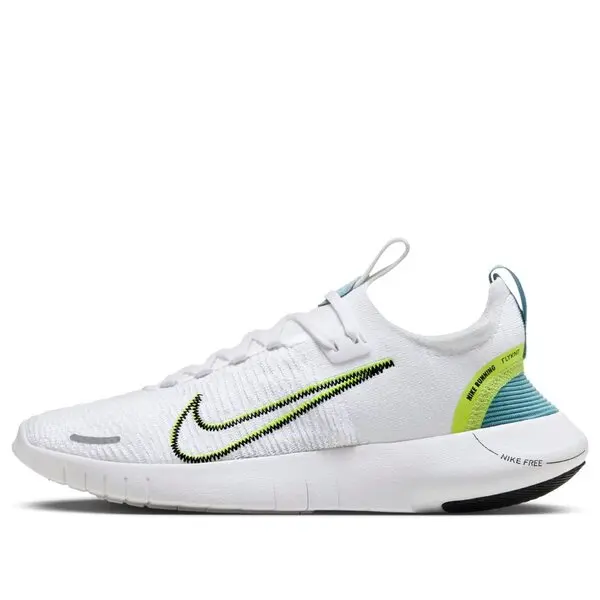 Nike Free Rn Next Nature Athletic Sneakers - White/denim/volt