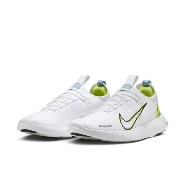 Nike Free Rn Next Nature Athletic Sneakers - White/denim/volt