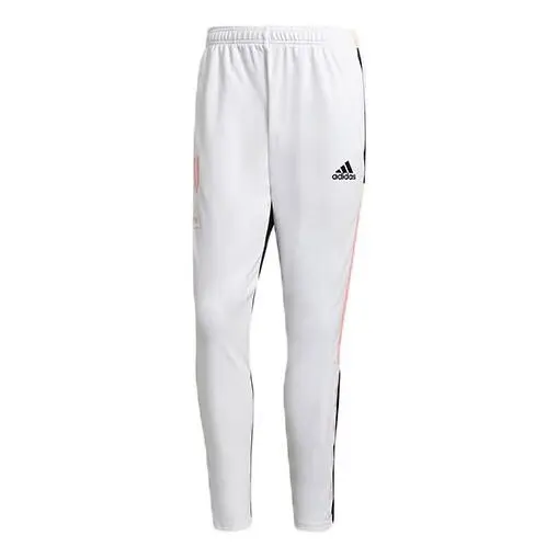 Adidas Juventus Soccer/football Colorblock Sports Long Pants - Whiteblackmulti-color