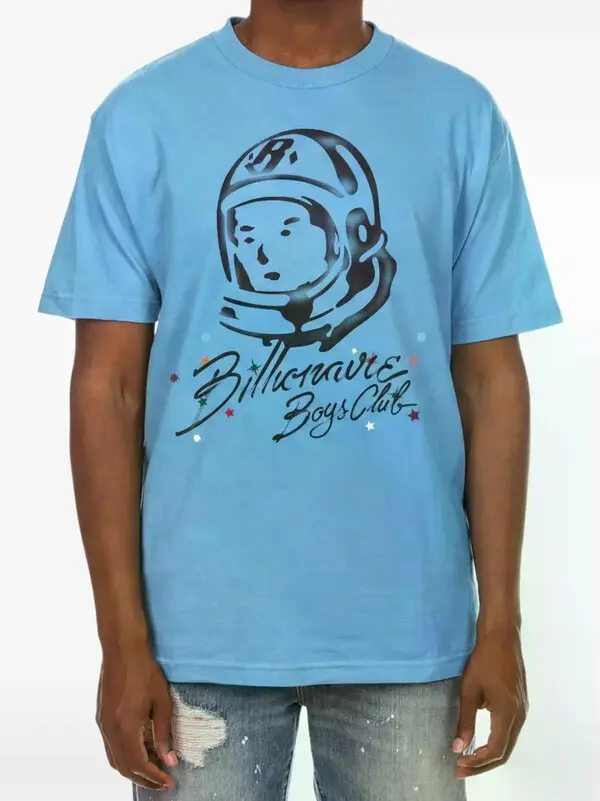 BILLIONAIRE BOYS CLUB Logo-print T-shirt - Blue