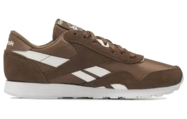 REEBOK Classic Nylon Sneakers - Brown/white