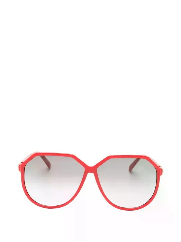 Valentino Garavani Geometric Frame Sunglasses
