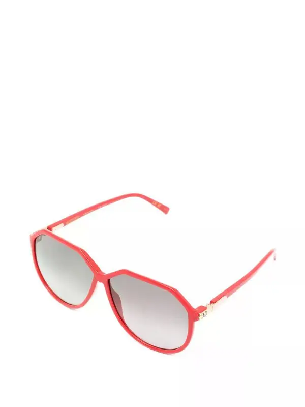 Valentino Garavani Geometric Frame Sunglasses