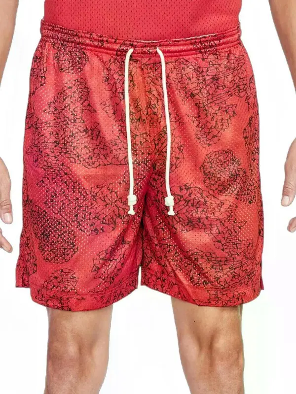 Nike Dri-fit Standard Issue Reversible Shorts - Red