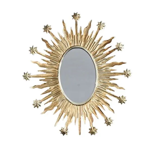 LILA RASA Sunshine Wall Mirror 21x2x24 Cm Antique - Gold