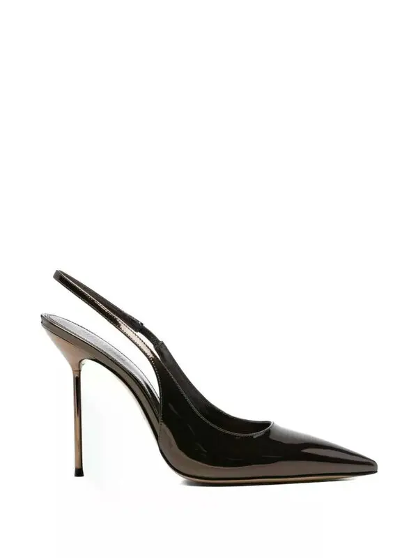 Paris Texas Lidia Slingback Pumps - Brown