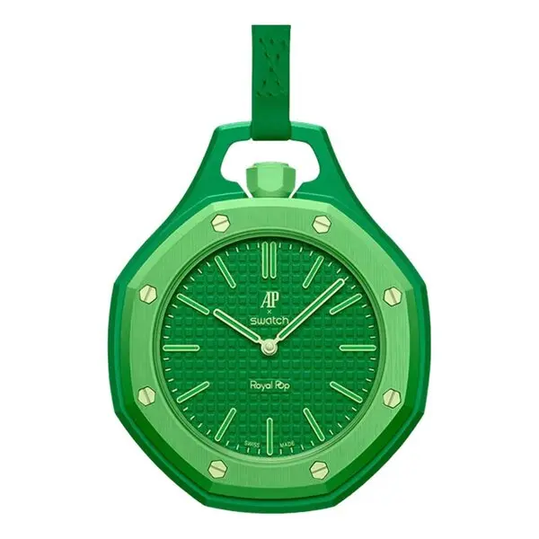 SWATCH Bioceramic Royal Pop Watch - Green Eight