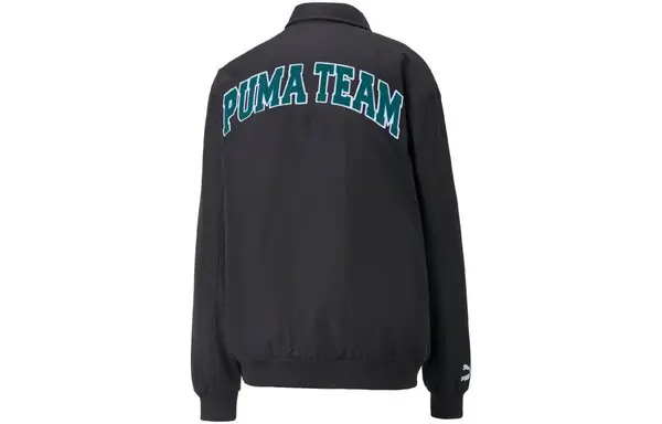 PUMA Team Bomber Button Down Jacket