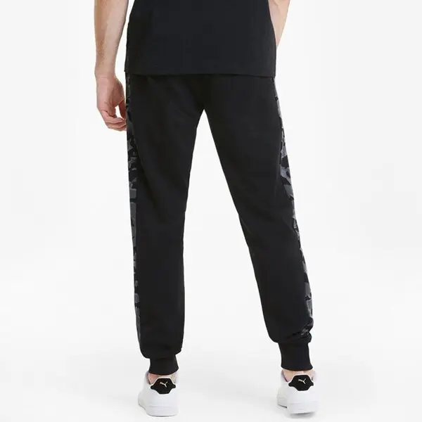 PUMA Core Camo All Over Print Pants 'black Red