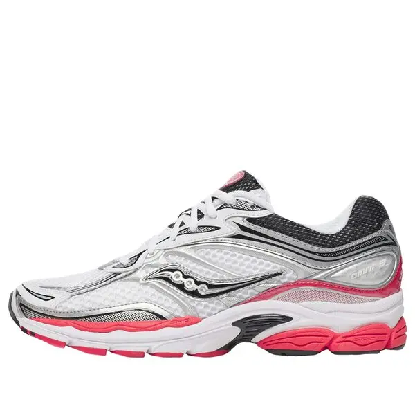Saucony Progrid Omni Athletic Sneakers - White/red