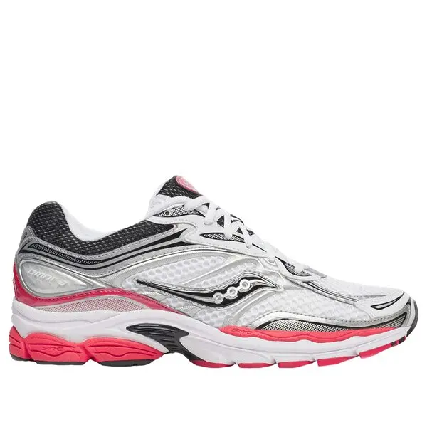 Saucony Progrid Omni Athletic Sneakers - White/red