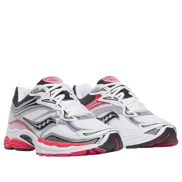 Saucony Progrid Omni Athletic Sneakers - White/red