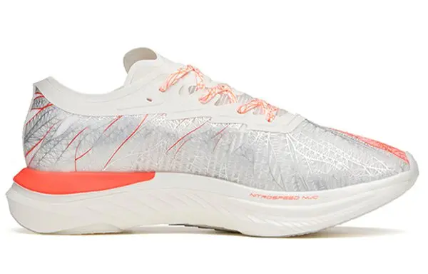 ANTA C202 Gt Low "heartbeat" Athletic Sneakers - White/orange