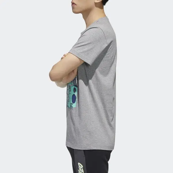 Adidas Neo M Faves Tee Sports Short Sleeve Basic