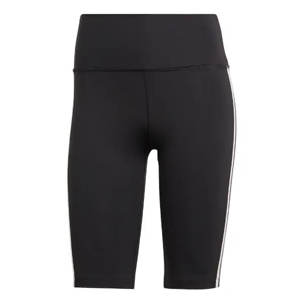Adidas High-waisted Short Tights - Black