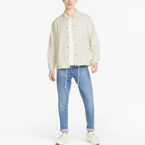PUMA Mmq Seersucker Shirt Jacket