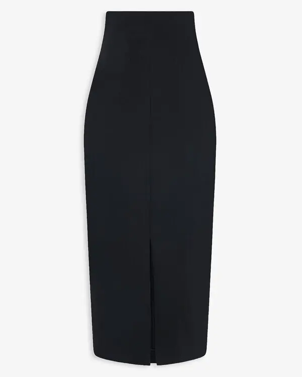 THE ROW Iphora Wool Maxi Skirt - Black