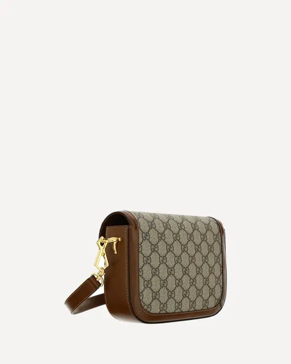 Gucci 1955 Mini Horsebit Shoulder Bag - Brown