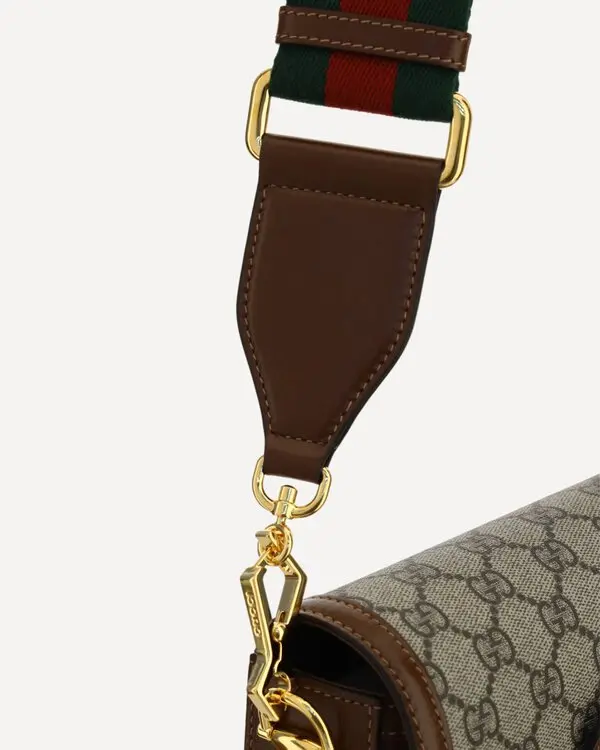 Gucci 1955 Mini Horsebit Shoulder Bag - Brown