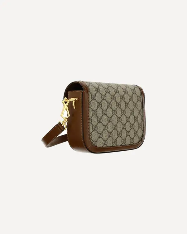 Gucci 1955 Mini Horsebit Shoulder Bag - Brown