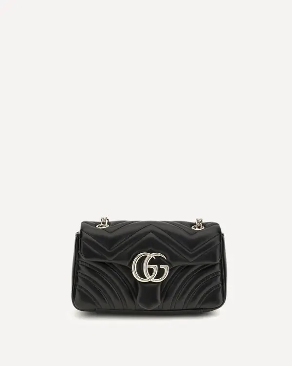Gucci Gg Marmont Small Shoulder Bag - Black