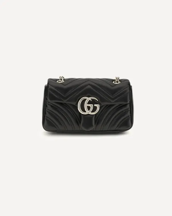 Gucci Gg Marmont Small Shoulder Bag - Black
