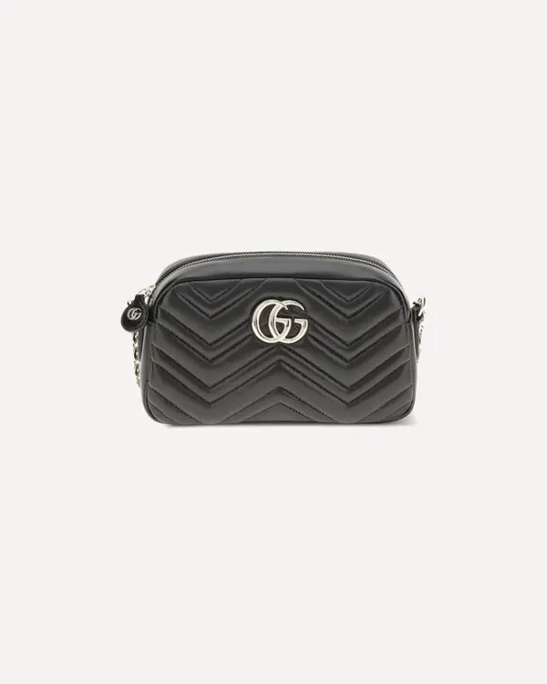 Gucci Gg Marmont Shoulder Bag - Black