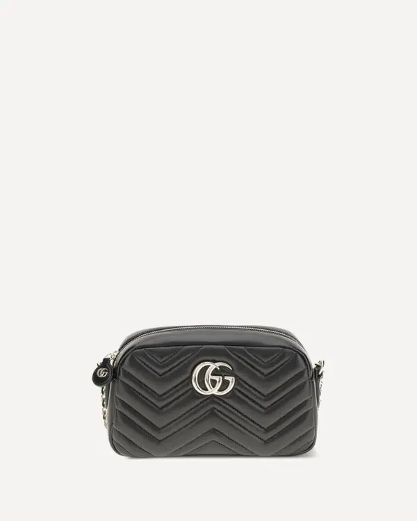 Gucci Gg Marmont Shoulder Bag - Black