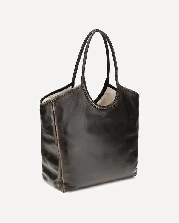 Miu Miu Ivy Leather Tote Bag